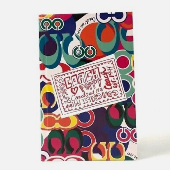 Coach | Office | Coach Poppy C Pop Colorful Journal Notebook Diary ...